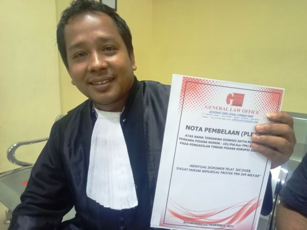 Pledoi DLH Situbondo, 'Siasat Hukum Menjegal Proyek PEN Rp 249 Miliar'